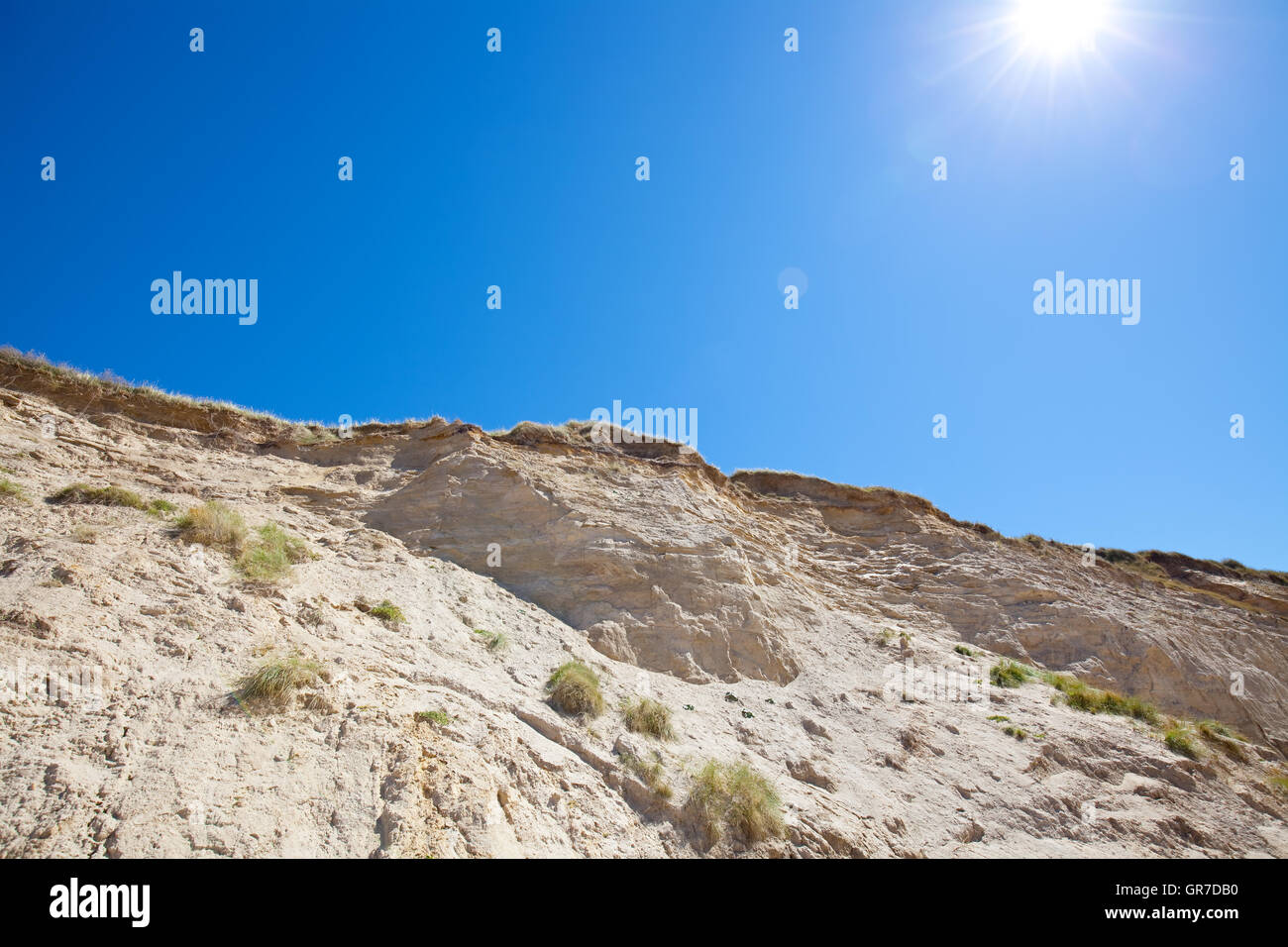 beautiful danish coastline with cliffs Stock Photo - Alamy