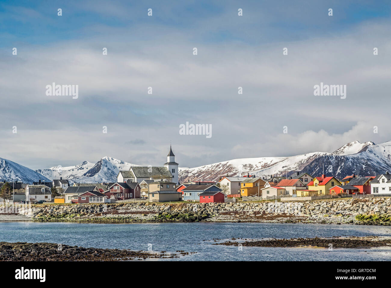 The Island Andoya, Here Is The Island S Main Village Andenes Is The ...
