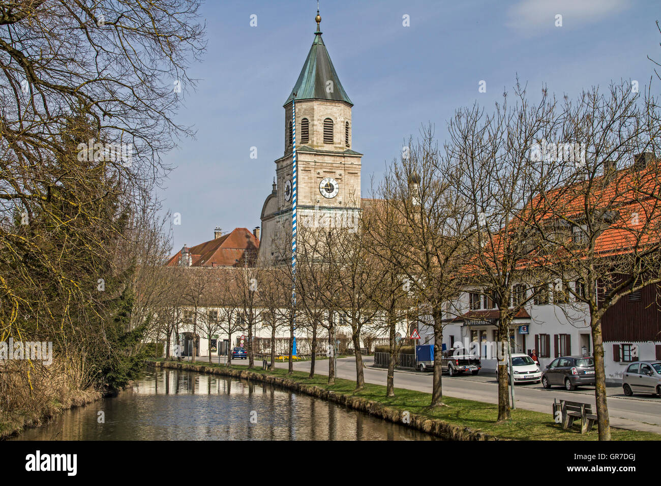 A Former Augustinian Canons Regular Monastery In Polling Stock Photo ...