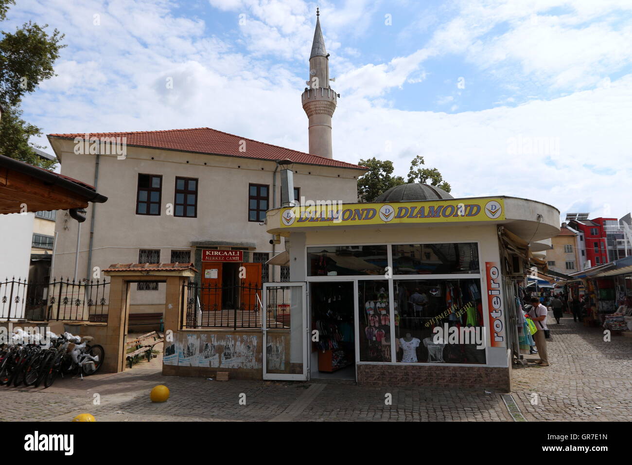 The town of Kardzhali in the Eastern Rhodopes in Bulgaria, Southern ...