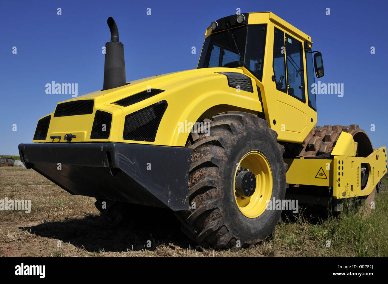Vibratory roller hi-res stock photography and images - Alamy