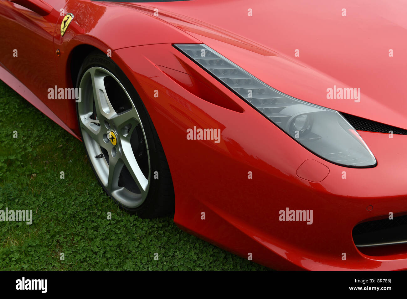 Ferrari headlight hi-res stock photography and images - Alamy