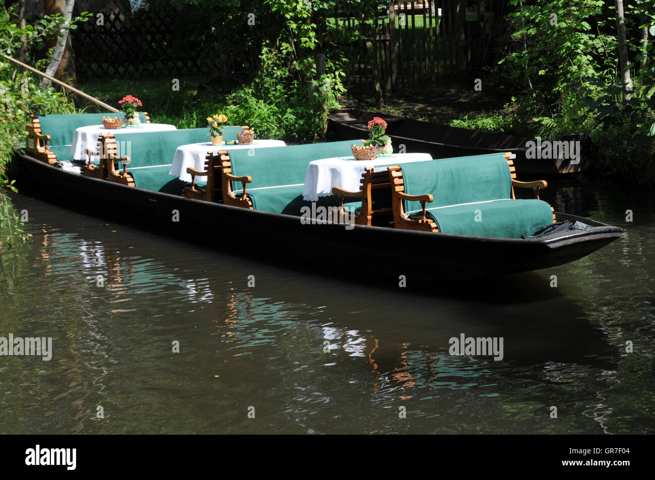 Spree Forest Boat Stock Photo - Alamy