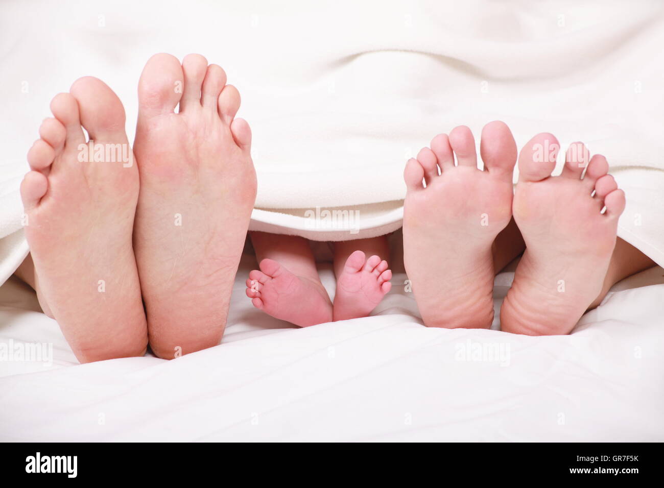 Little Feet Below The Ceiling Stock Photo - Alamy