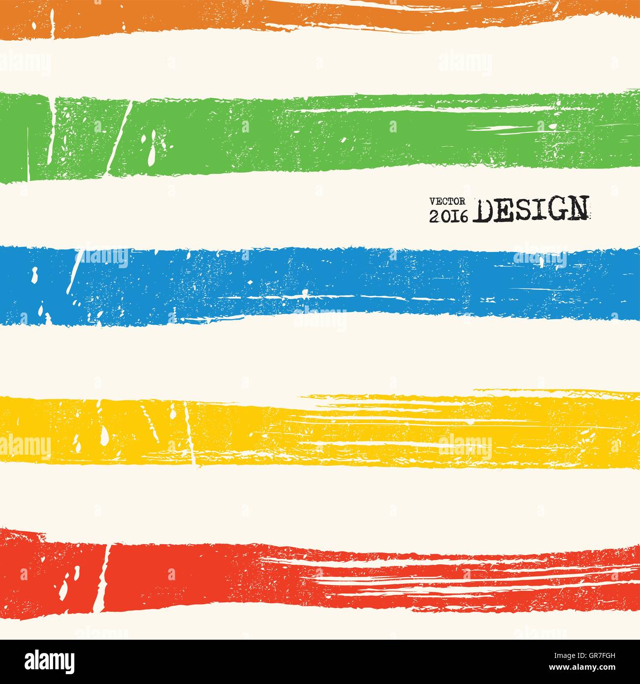 Artwork with Color Strip Background Stock Vector Image & Art - Alamy