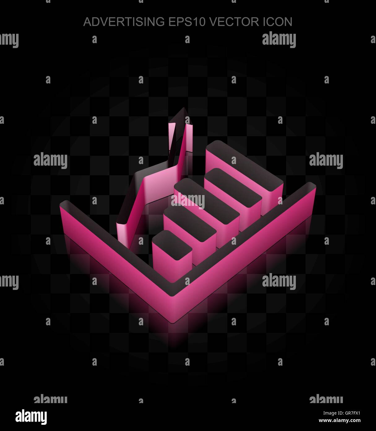 3d growth Stock Vector Images - Alamy