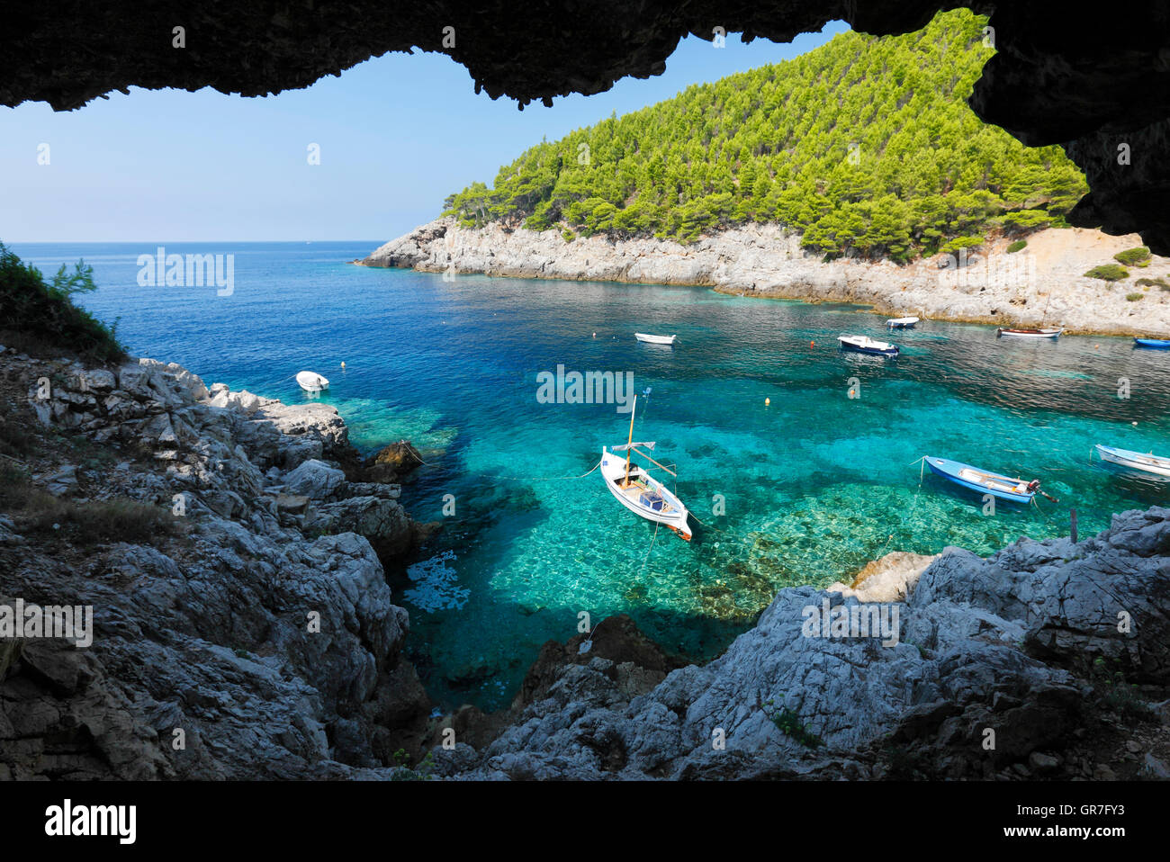 Mljet beach hi-res stock photography and images - Alamy