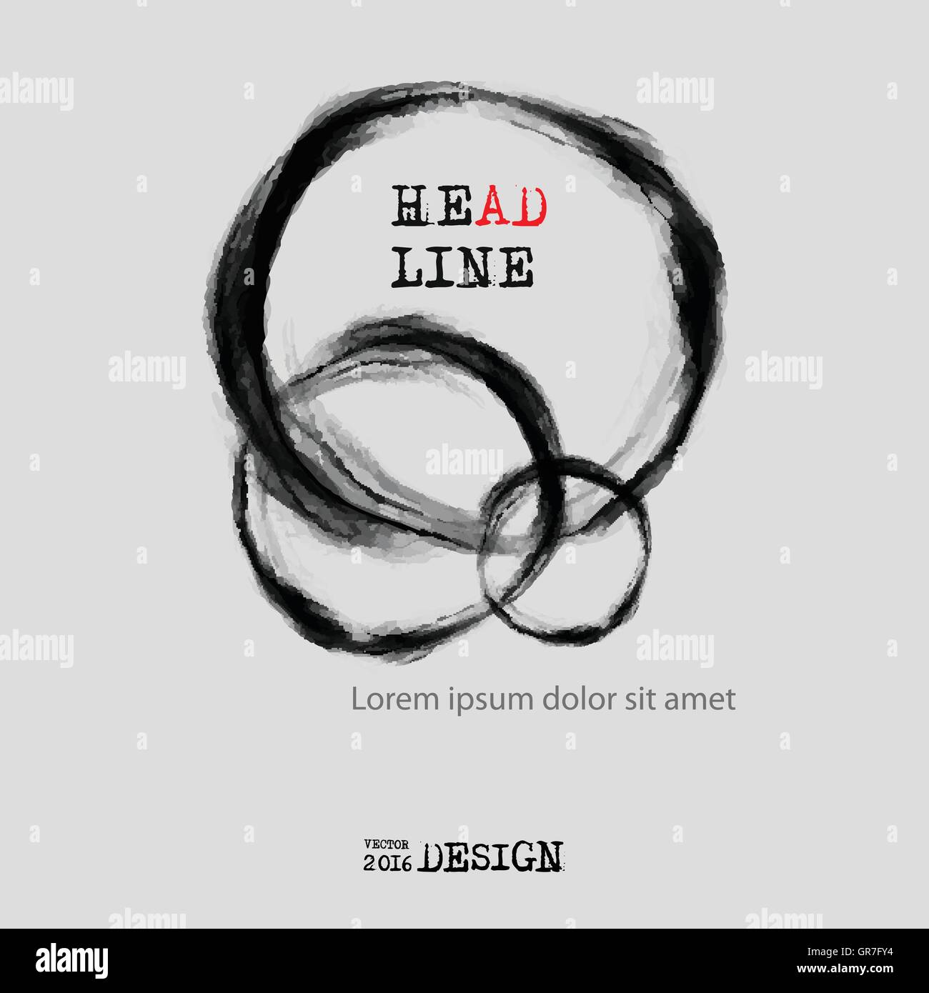 Black abstract design Stock Vector Image & Art - Alamy