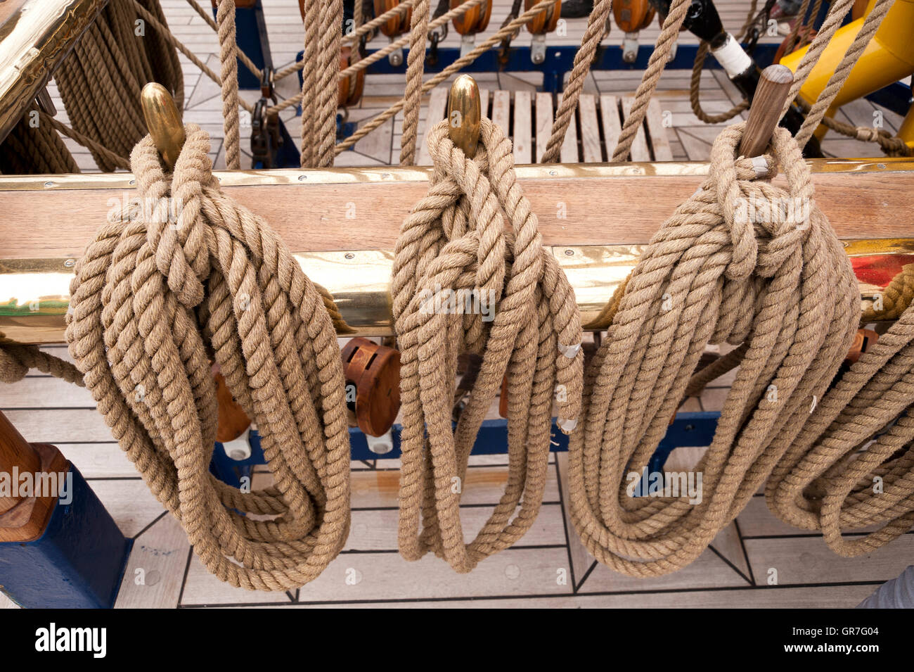 German Tall Ship Gorch Fock Stock Photo - Alamy