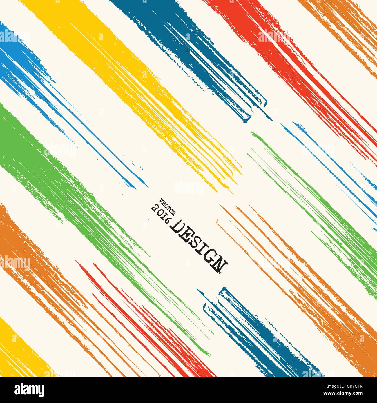 Artwork with Color Strip Background Stock Vector Image & Art - Alamy