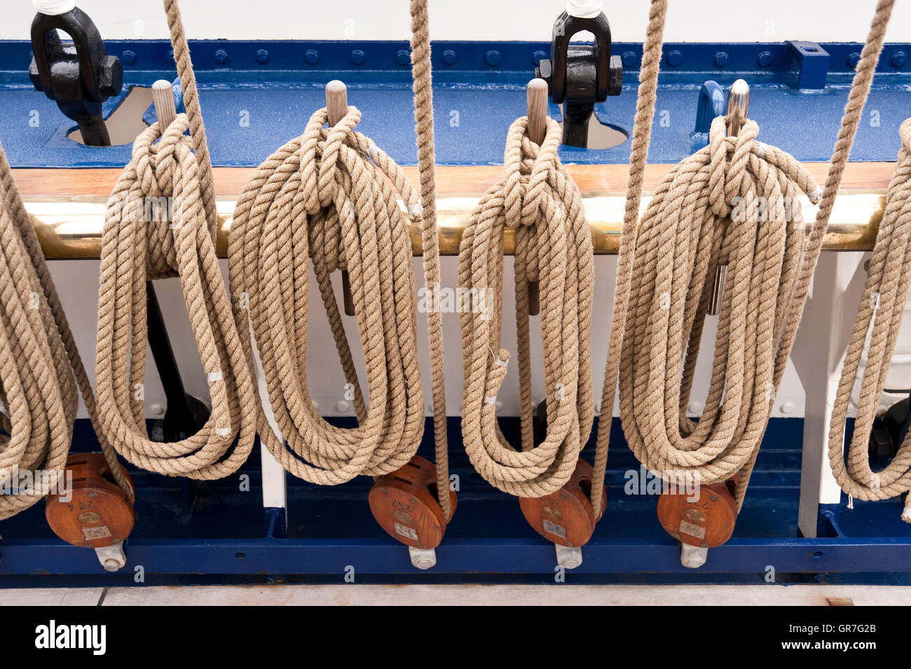 German Tall Ship Gorch Fock Stock Photo - Alamy