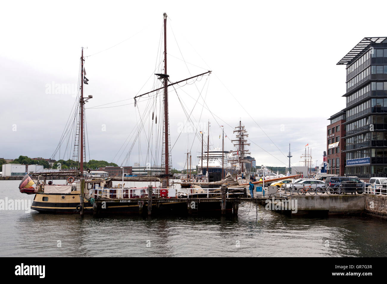 Sailing boat in the kiel fjord hi-res stock photography and images - Alamy
