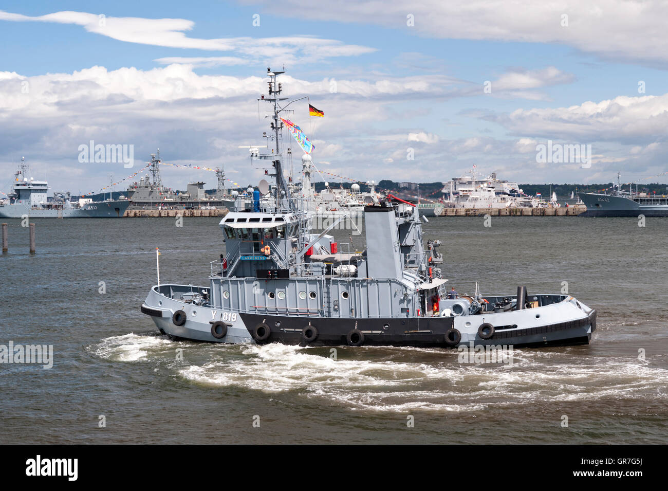 Kiel Week 2014 In The Port Of Kiel, Germany Stock Photo - Alamy