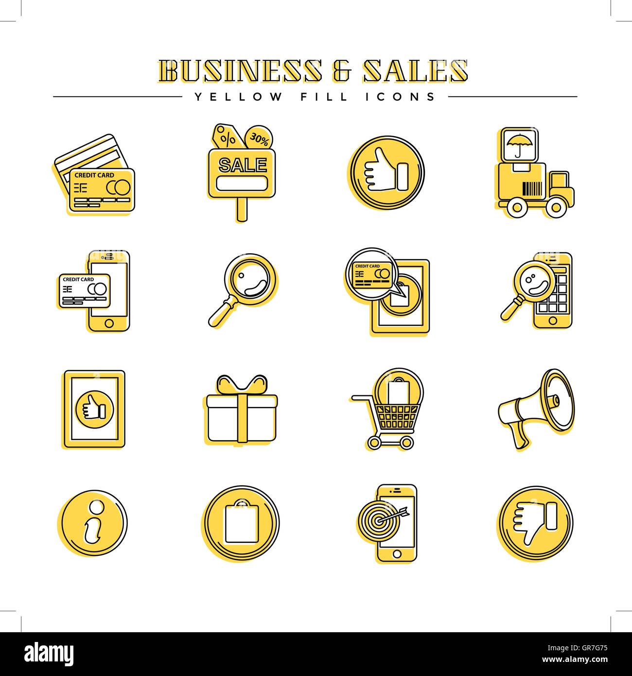 Sales process Stock Vector Images - Alamy