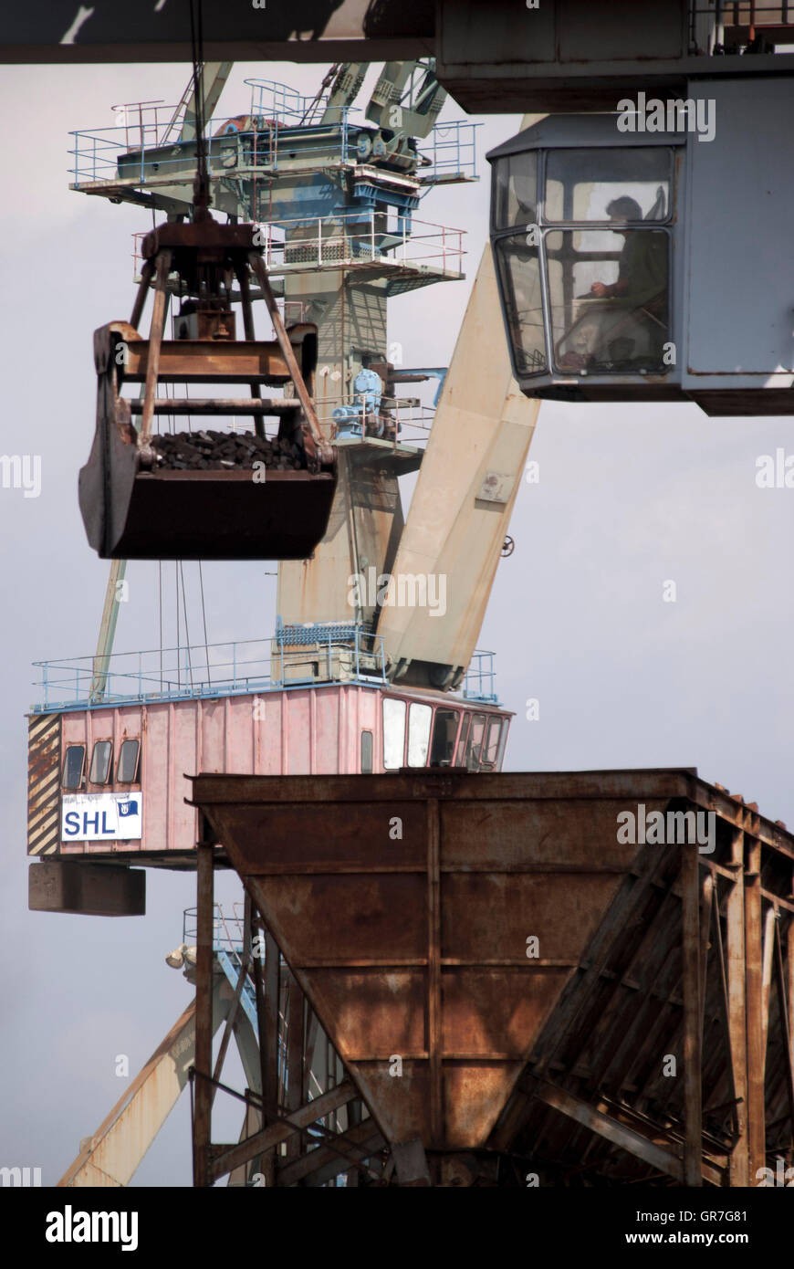 In The Port Of Stralsund In Germany Stock Photo - Alamy