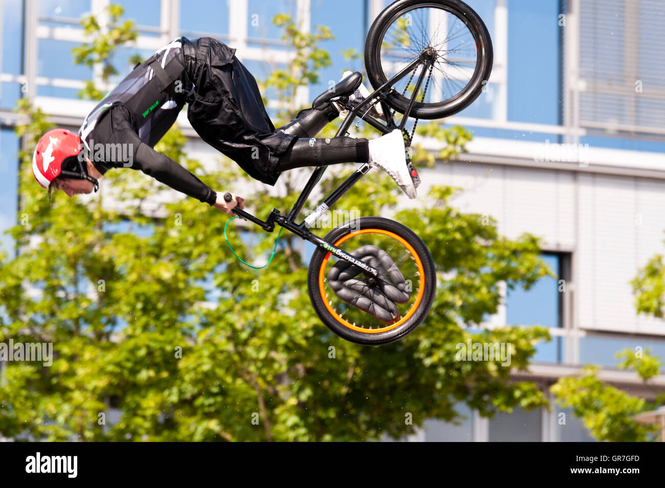 Ocean Jump World Cup On Kiel Week, Germany Stock Photo - Alamy