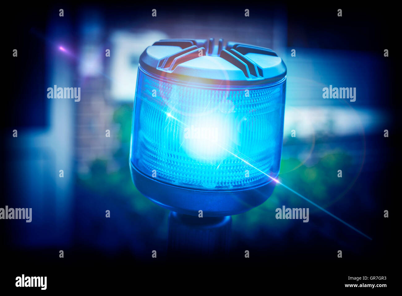 Blue traffic light hi-res stock photography and images - Alamy