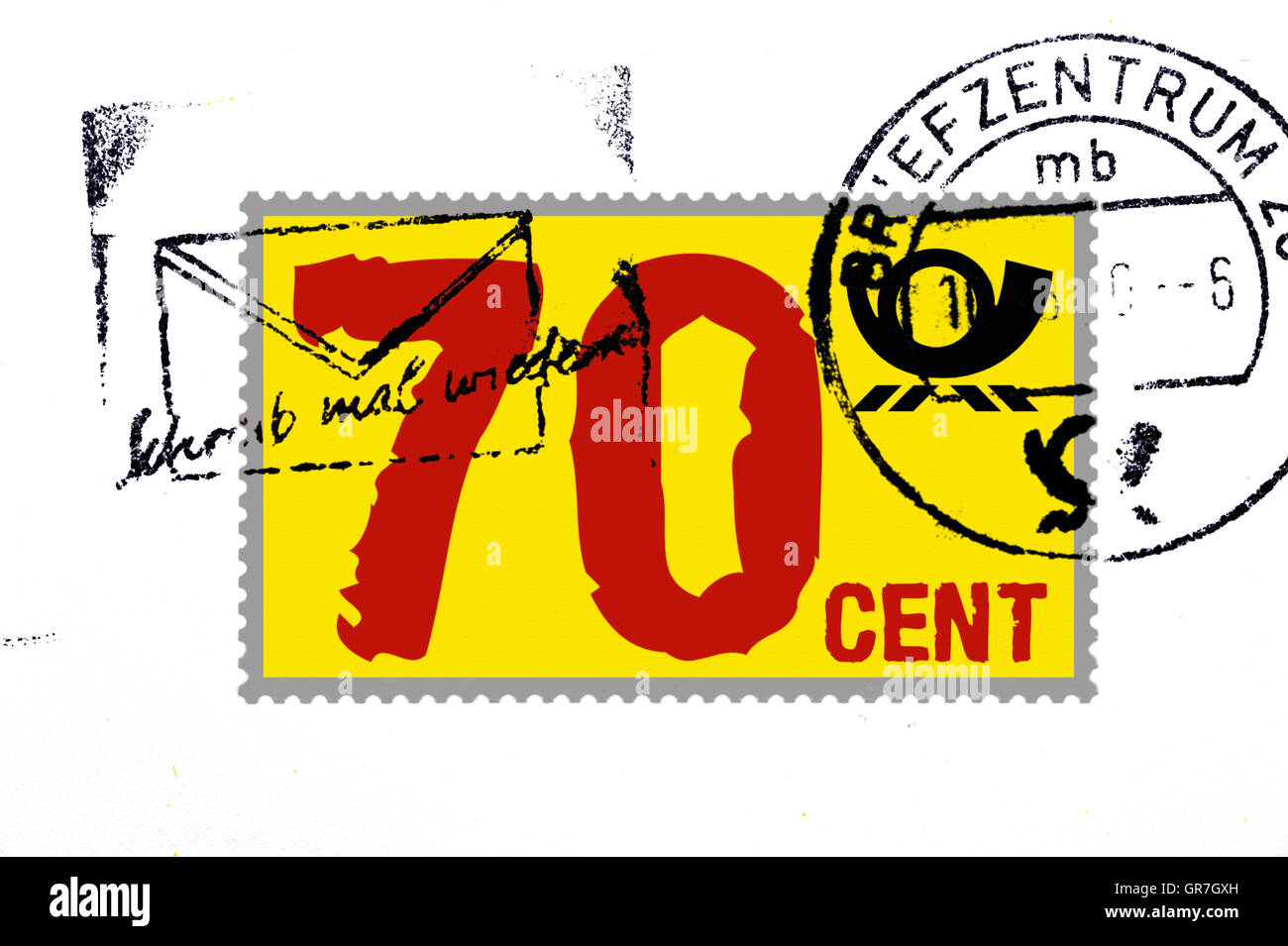 Stamp letters hi-res stock photography and images - Alamy