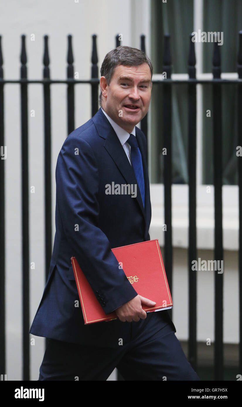 Chief Secretary to the Treasury David Gauke arriving in Downing Street ...