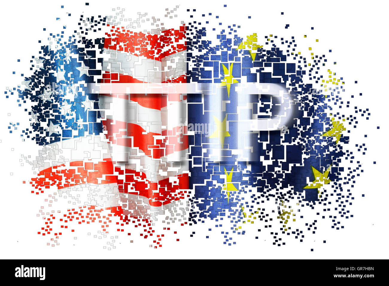 Flags of the usa hi-res stock photography and images - Alamy