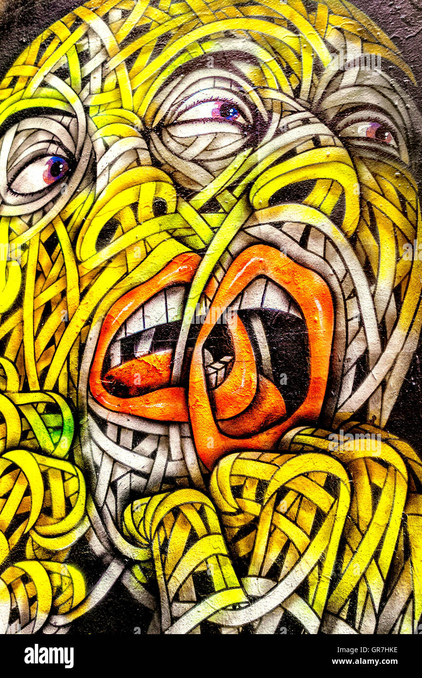 Psycho style hi-res stock photography and images - Alamy