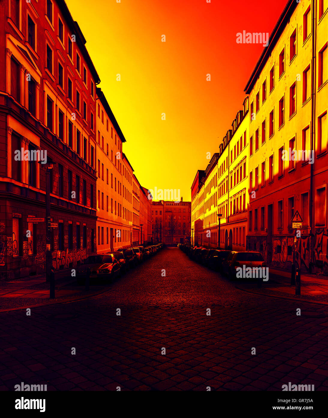 On The Street Stock Photo - Alamy