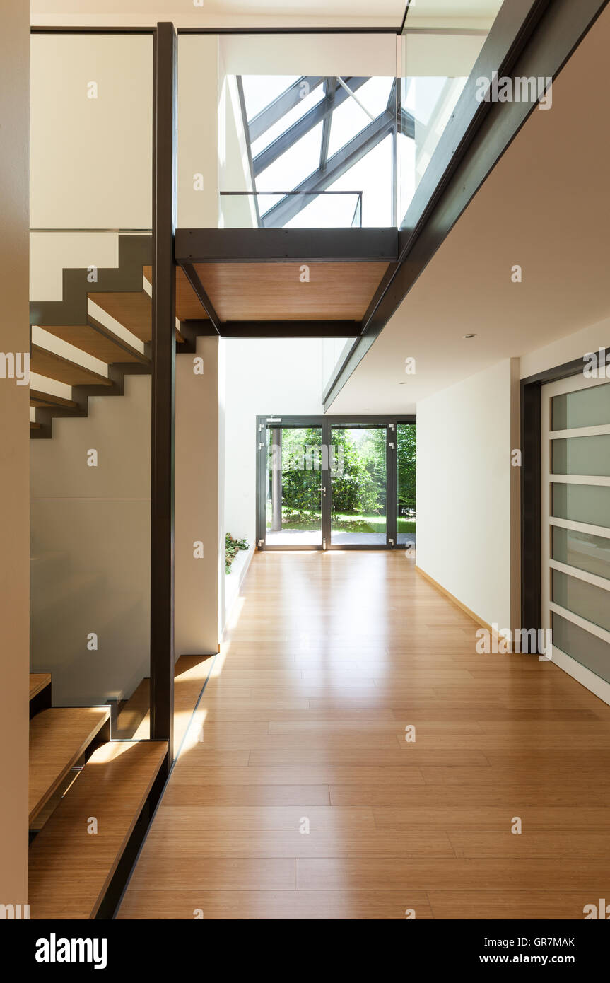 entrance of a modern building, interior Stock Photo - Alamy