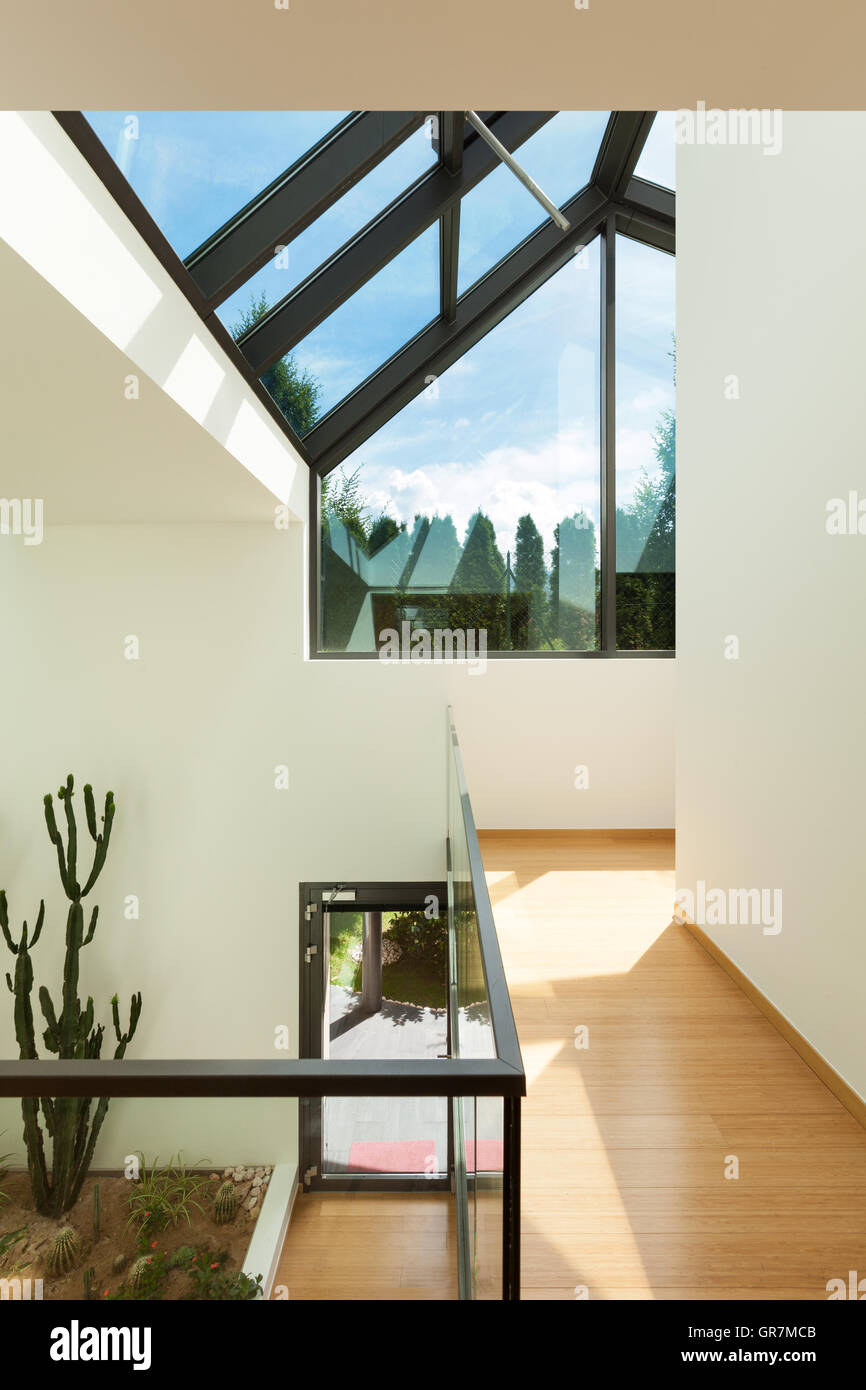 view of a modern building, interior Stock Photo - Alamy