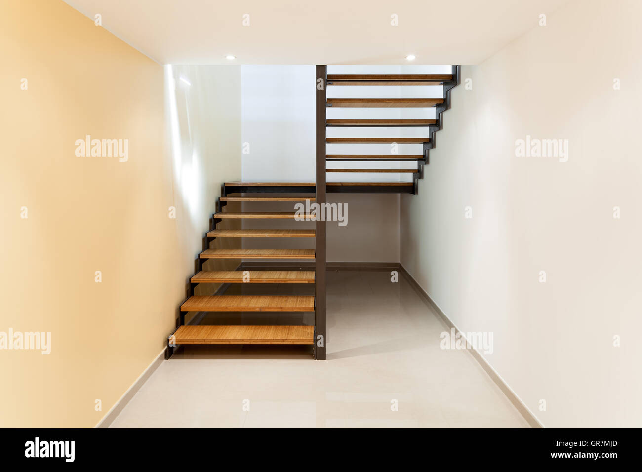 Interior modern building, large corridor Stock Photo - Alamy