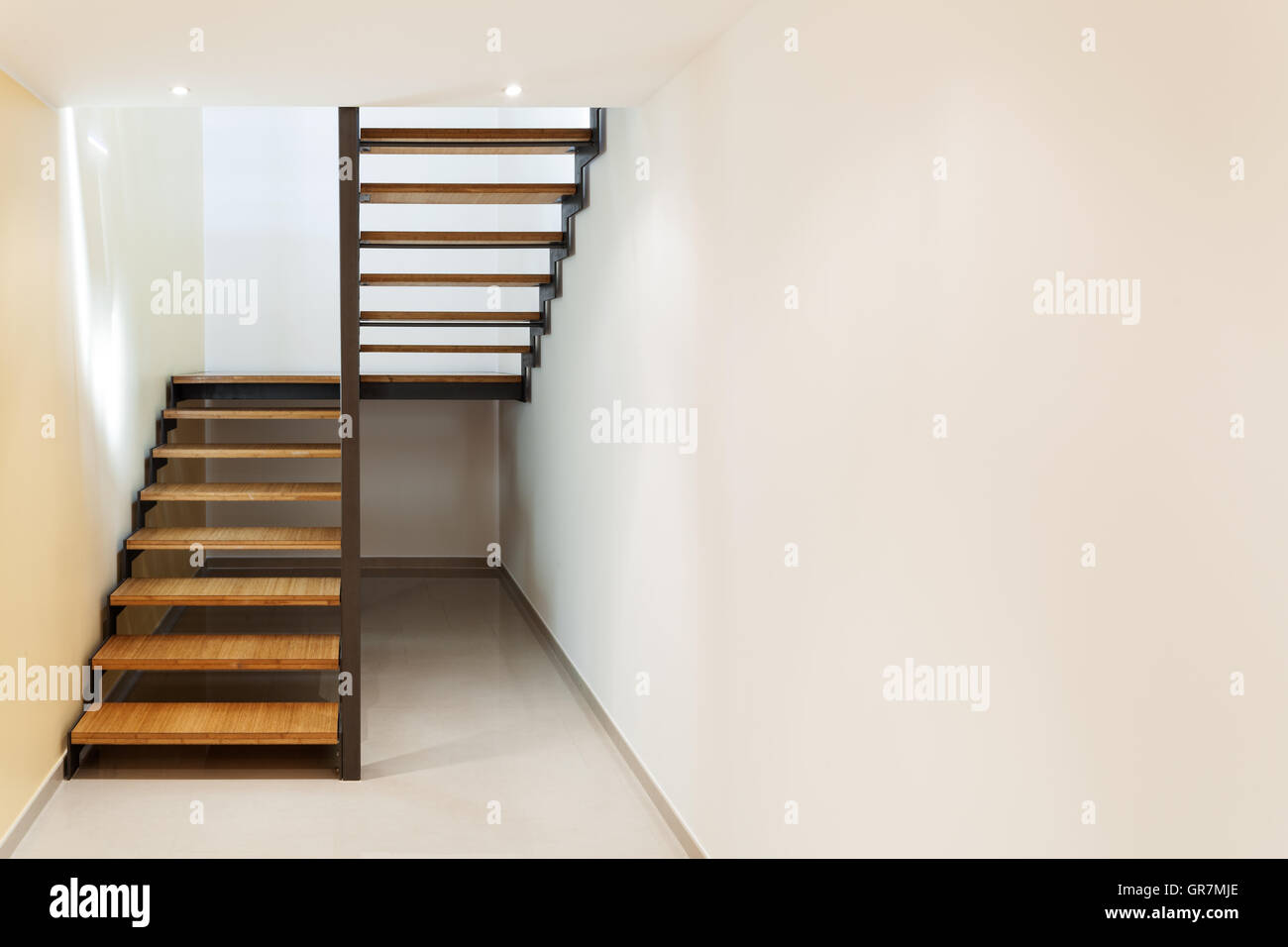 Interior modern building, large corridor Stock Photo - Alamy