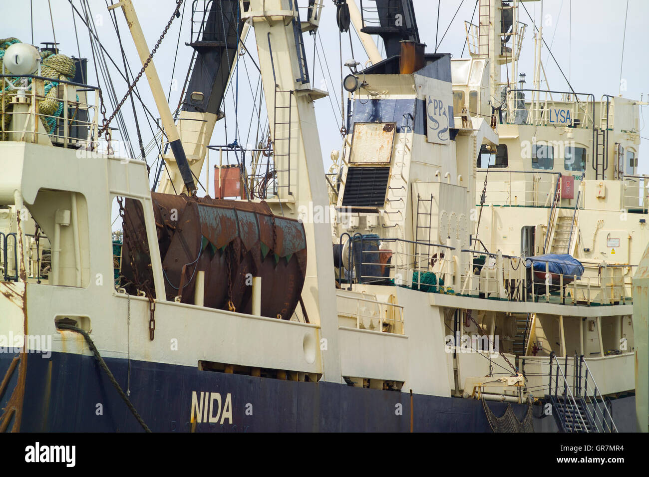 Factory freezer trawler hi-res stock photography and images - Alamy