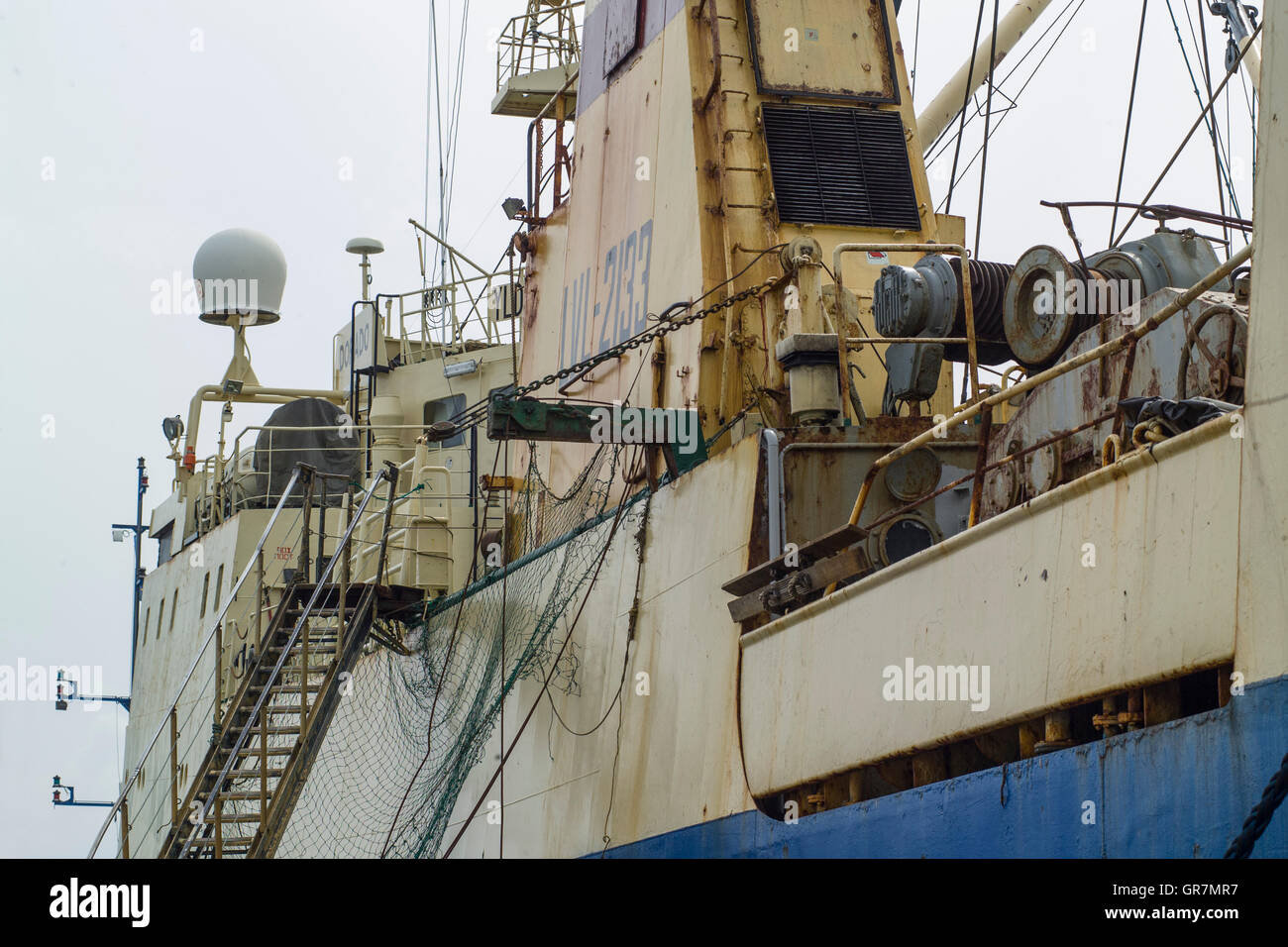 Factory freezer trawler hi-res stock photography and images - Alamy