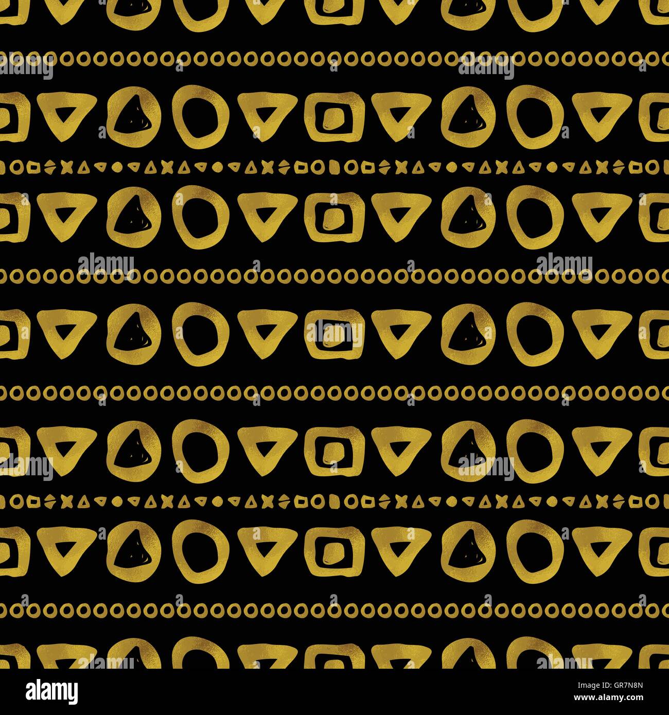 Geometric black and gold seamless pattern Stock Vector Image & Art - Alamy