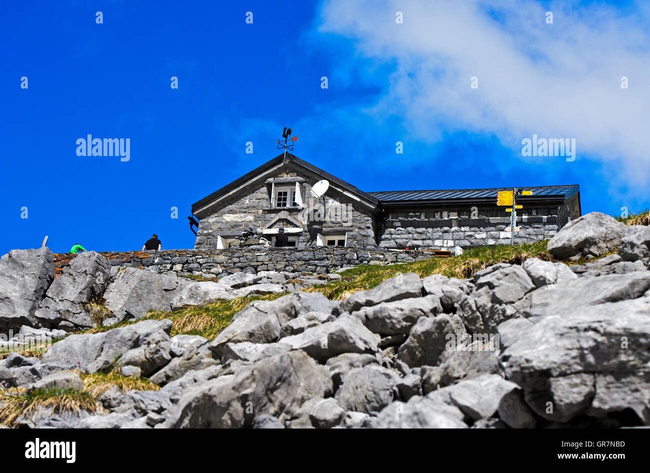 Mountain Hut Susanfe, Cabane De Susanfe, Vallon De Susanfe, Champery ...