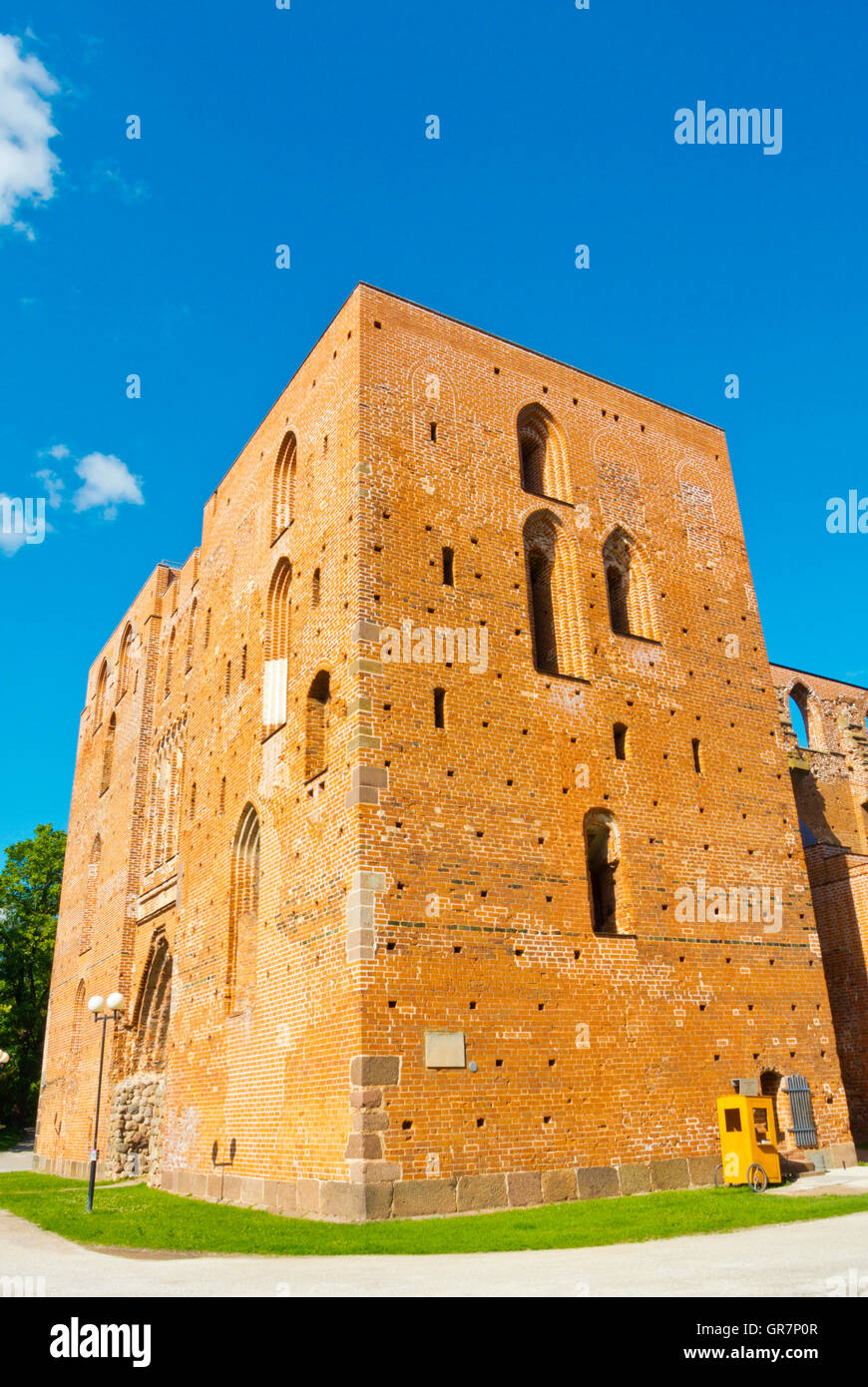Tartu toomkirik, Ruins of the old cathedral church, Toomemägi, hill ...