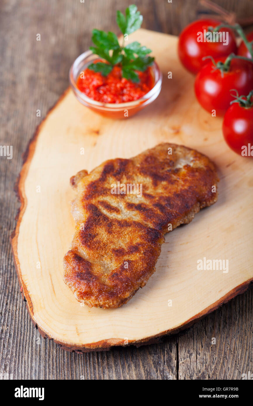Wiener schnitzel hi-res stock photography and images - Alamy