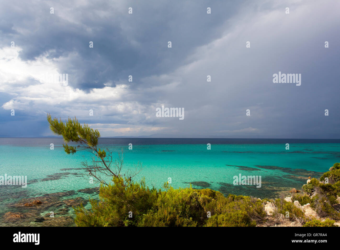 Kalogria beach greece hi-res stock photography and images - Alamy