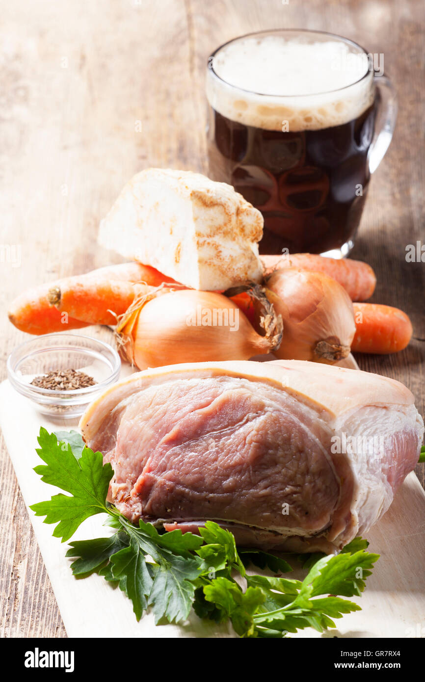 Close up raw pork hi-res stock photography and images - Alamy