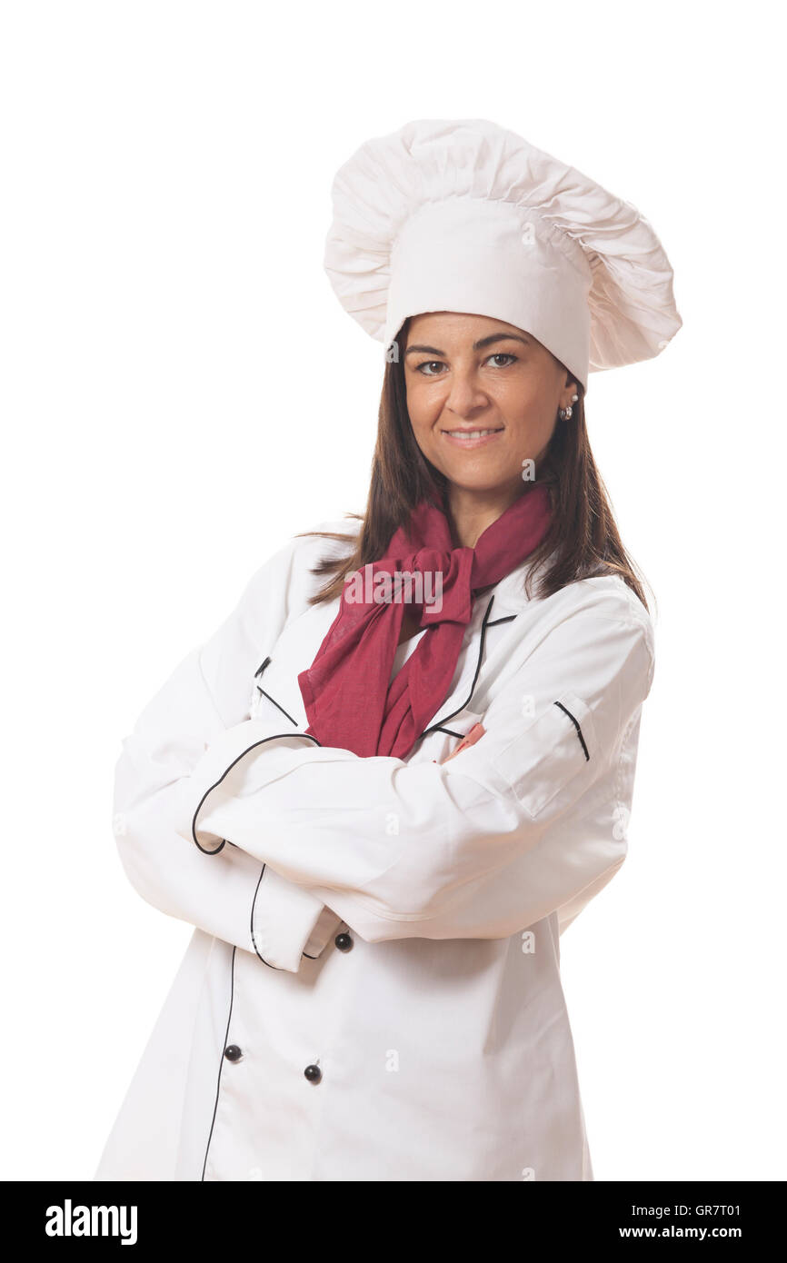 Women chef hat hi-res stock photography and images - Alamy