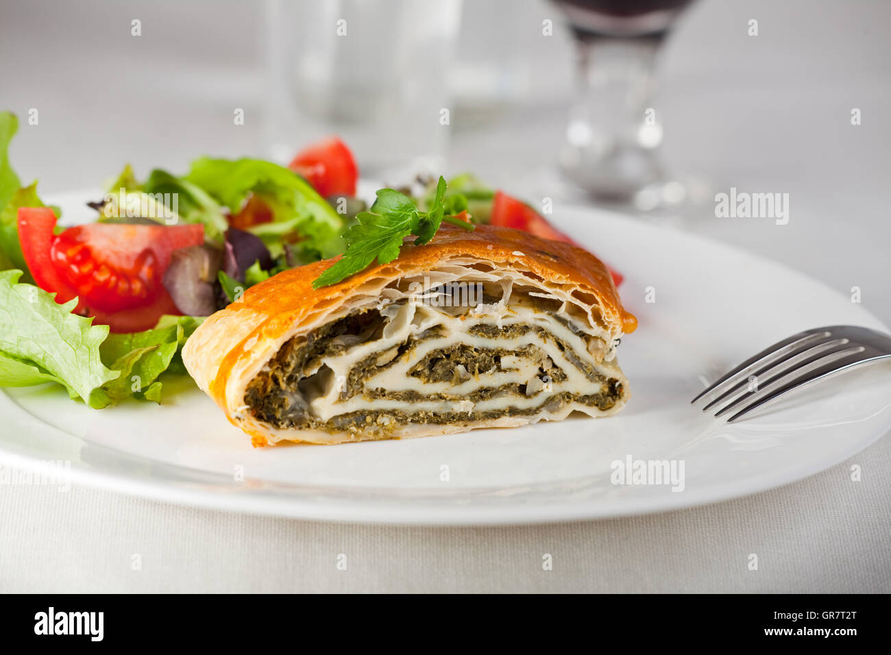 Spinachstrudel hi-res stock photography and images - Alamy