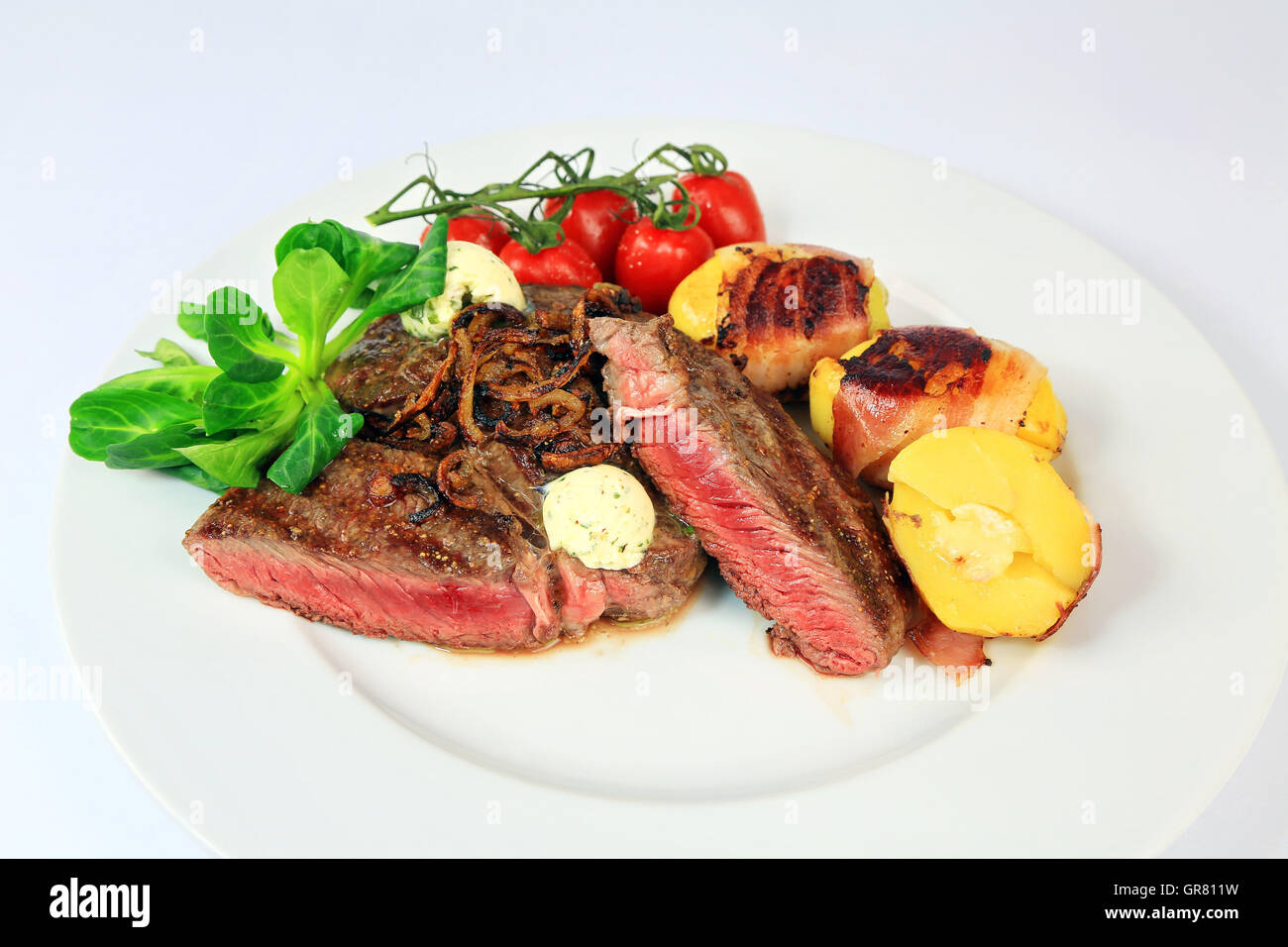 Rip Eye Steak Stock Photo - Alamy