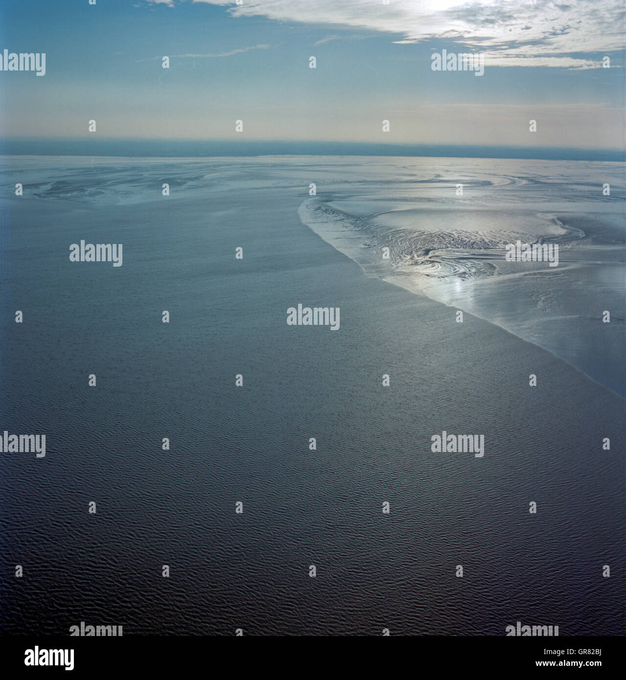Aerial view north german sea hi-res stock photography and images - Alamy