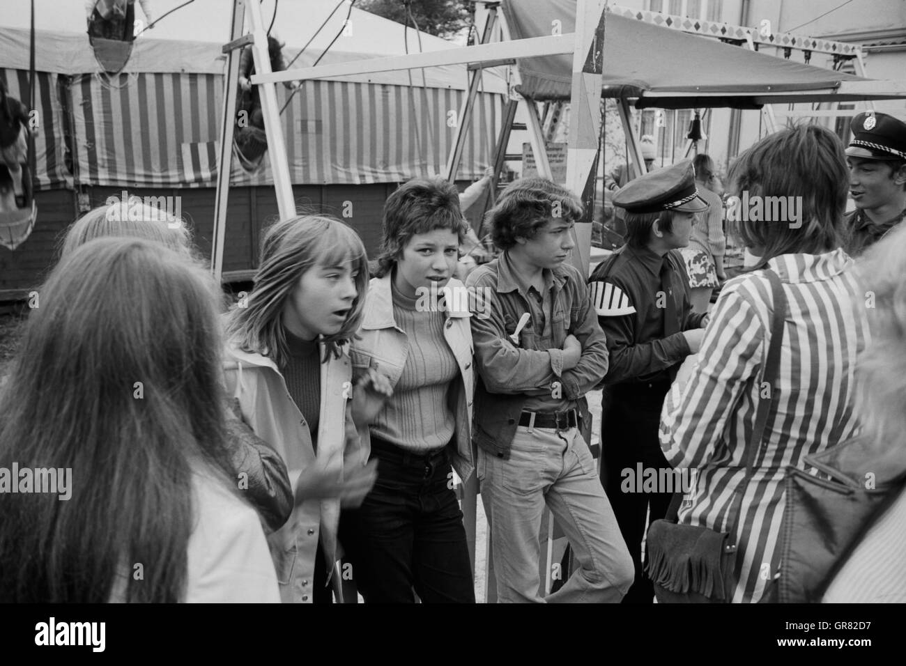 Young People 1972 Stock Photo - Alamy