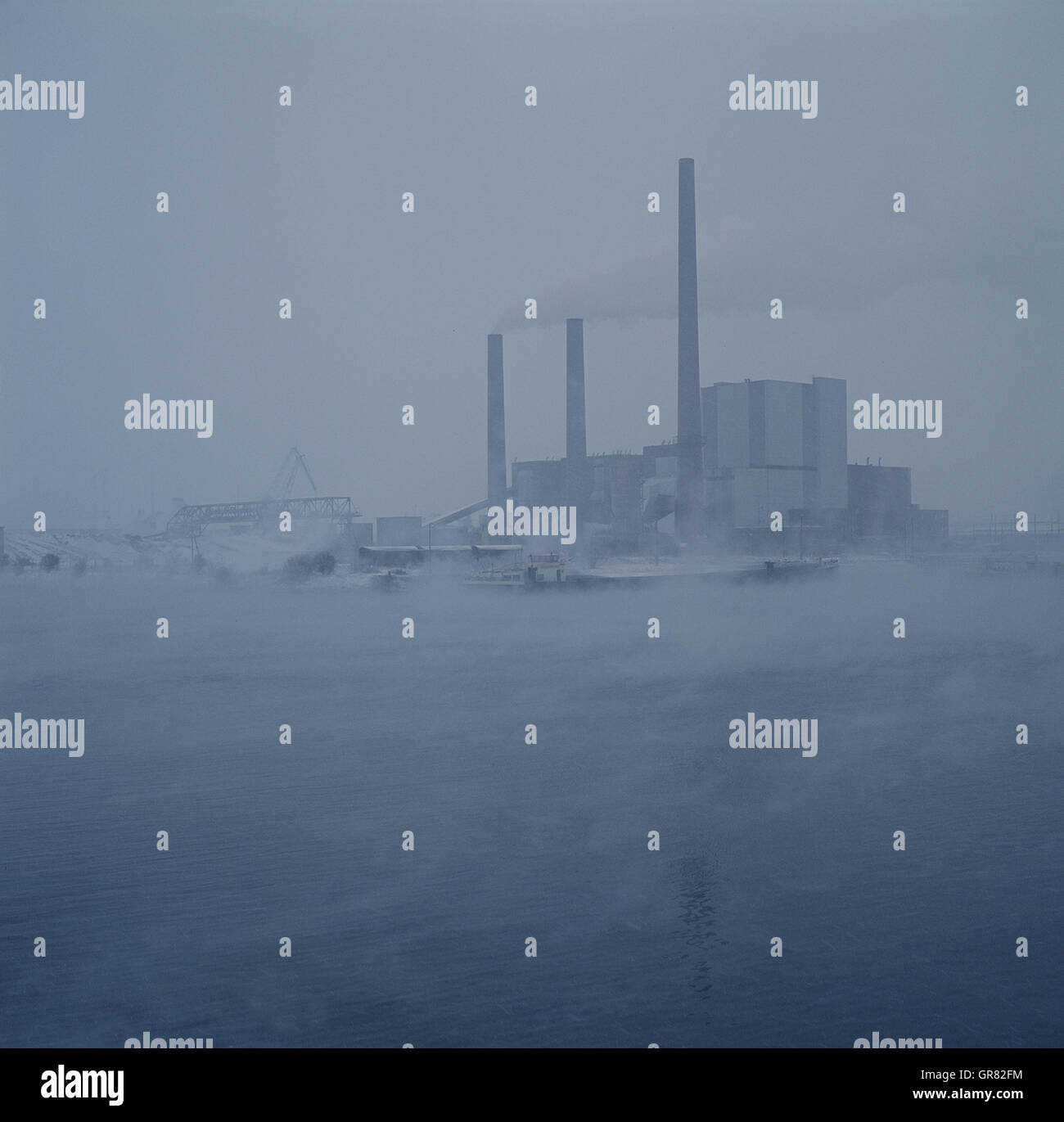 Bremen Harbor 1970 Stock Photo - Alamy