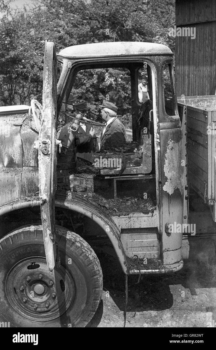 Transport transportation trucks black truck Black and White Stock ...