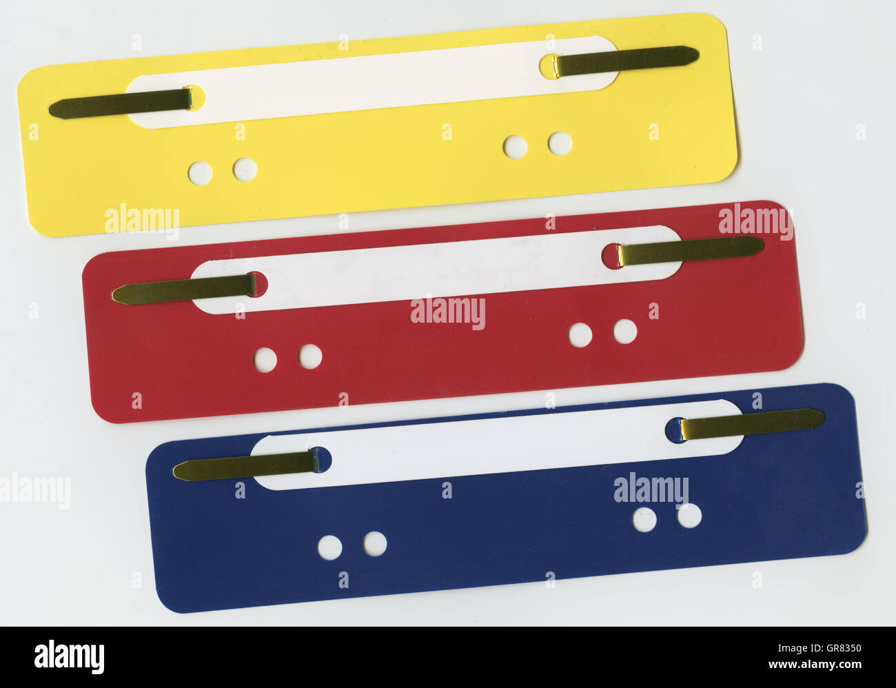 Filing Clip Colored Stock Photo - Alamy