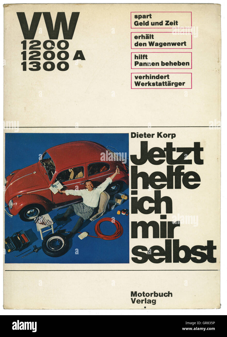 Vw Self Repair 1963 Stock Photo - Alamy