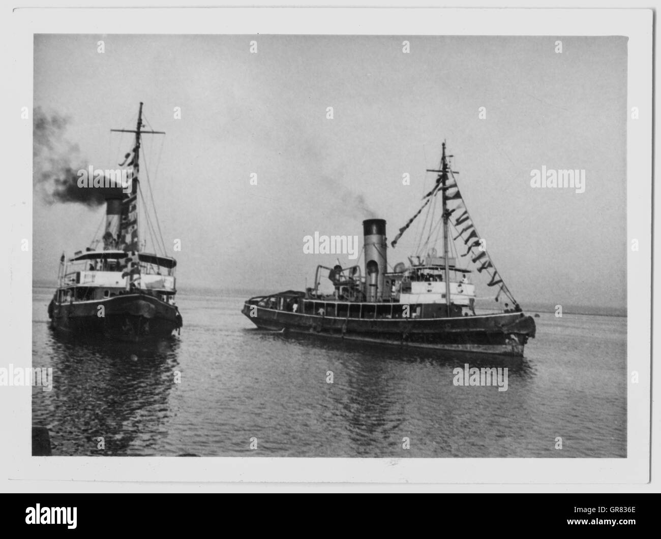 Smoke river Black and White Stock Photos & Images - Alamy