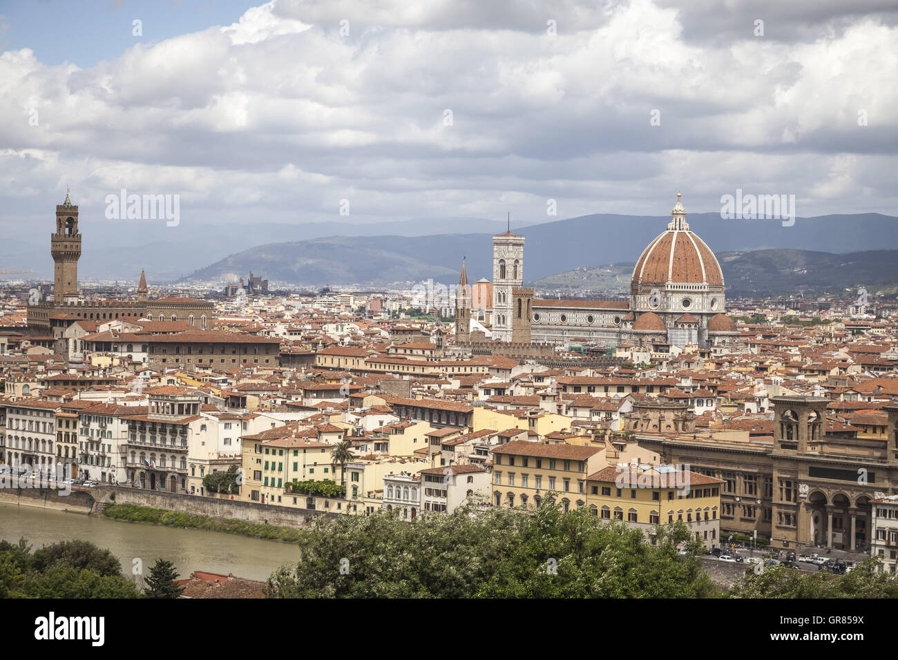 Picturesque view florence city in hi-res stock photography and images ...