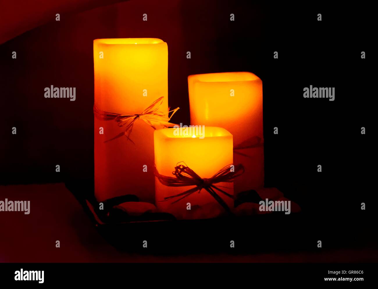 Group of candles hi-res stock photography and images - Alamy